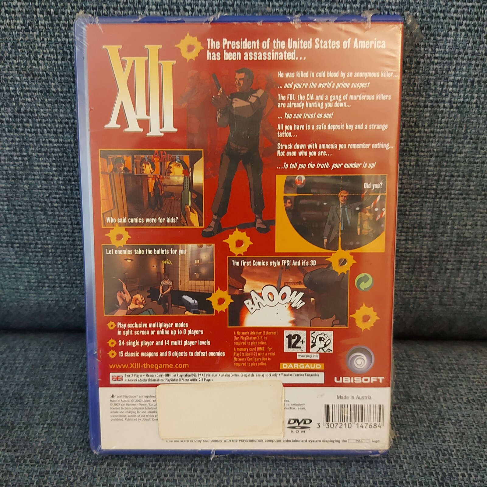 XIII PS2 Game PAL UK English PlayStation 2 New , Sealed | eBay