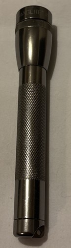 Mag-Lite Mini Silver Flashlight - Made In USA | eBay