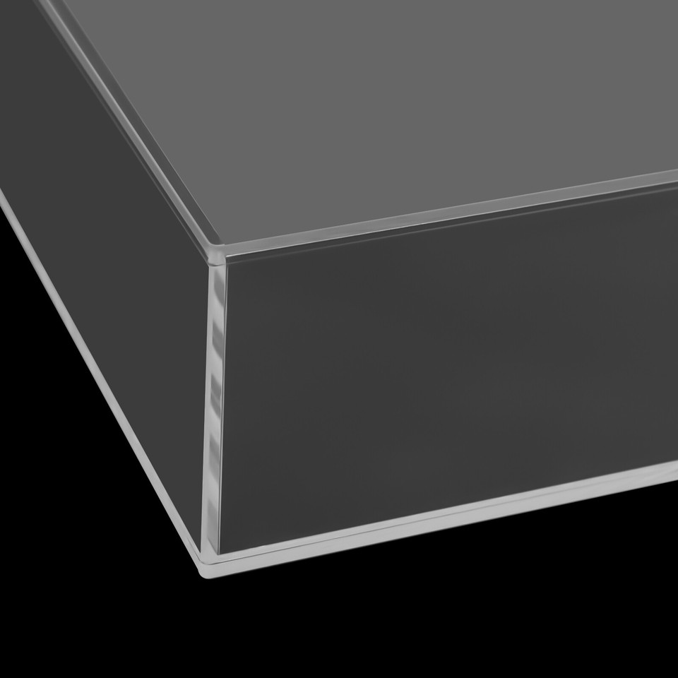 Flag Display Case Clear Acrylic Flag Box Triangle Holder for Table Wall ...