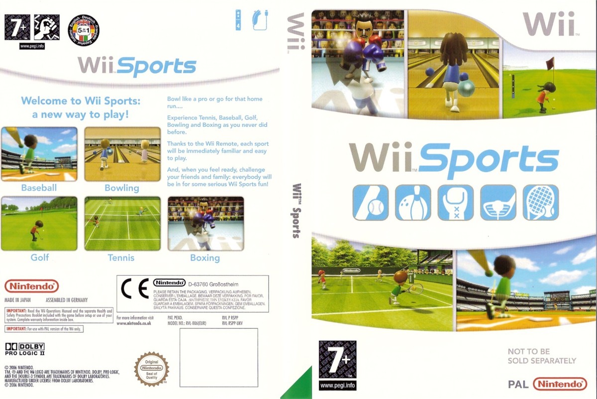 Wii Sports Cover Art