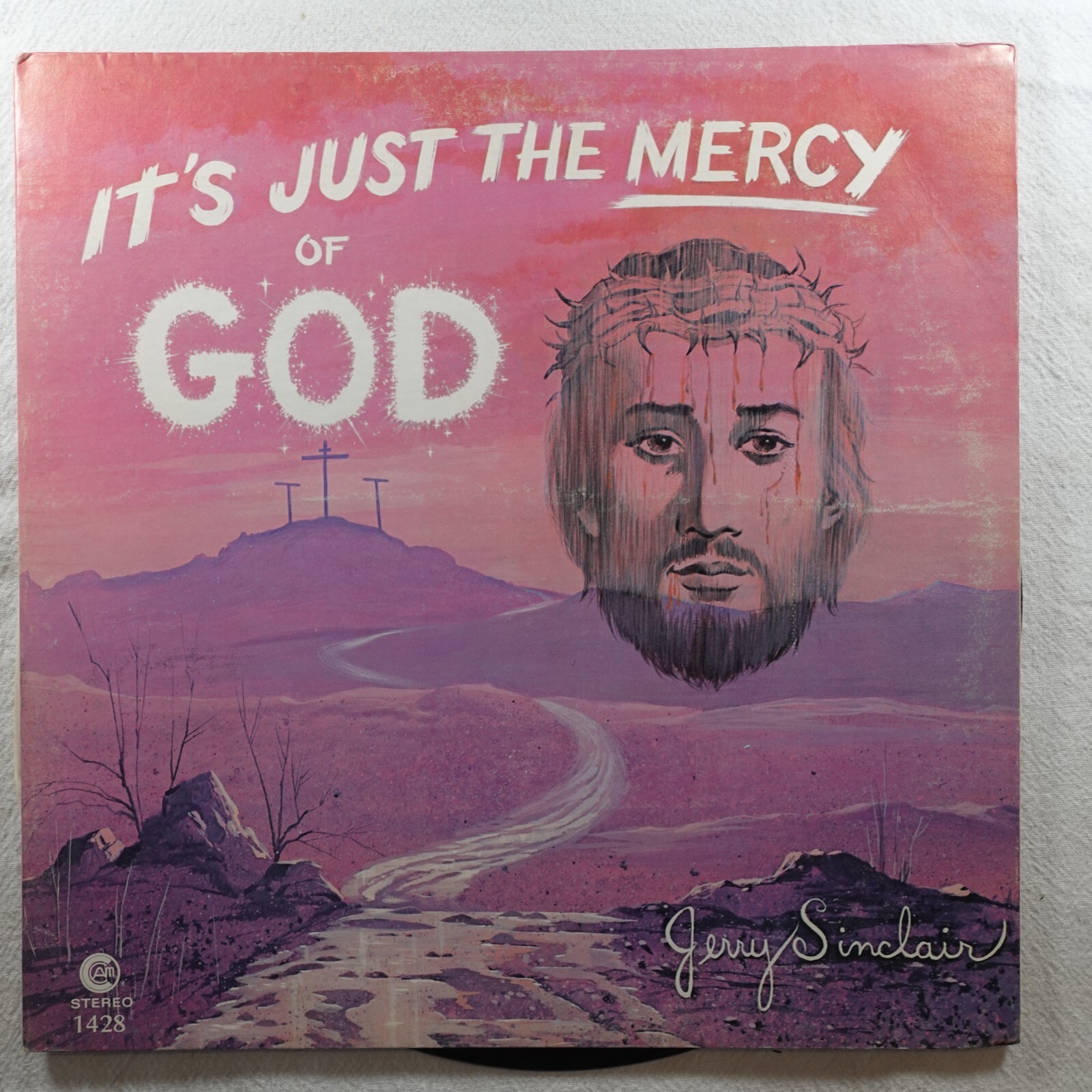 Jerry Sinclair It's Just the Mercy of God Record Album Vinyl LP | eBay