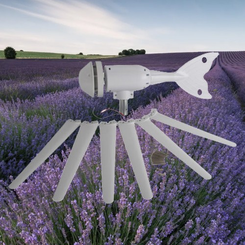 400W 6-Blade Wind Turbine Generator Kit 12V Windmill Power For Home ...