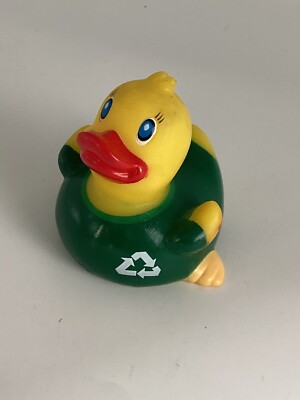 Recycle Go Green Rubber Duck Collectible | eBay UK