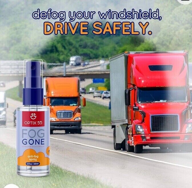 16oz Optix 55 Fog Gone Anti-Fog Spray Ultra High Tech Formula 16 oz NEW ...