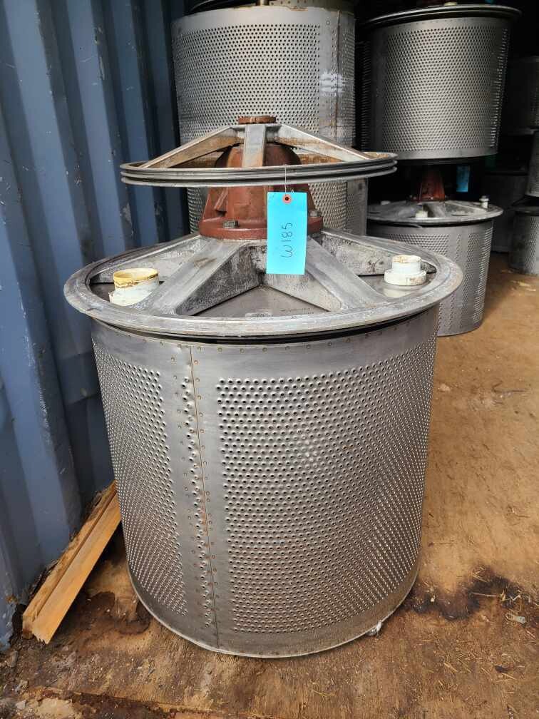 Wascomat Washer W185 Tub And Bearing Assembly , New Bearings And Seals ...