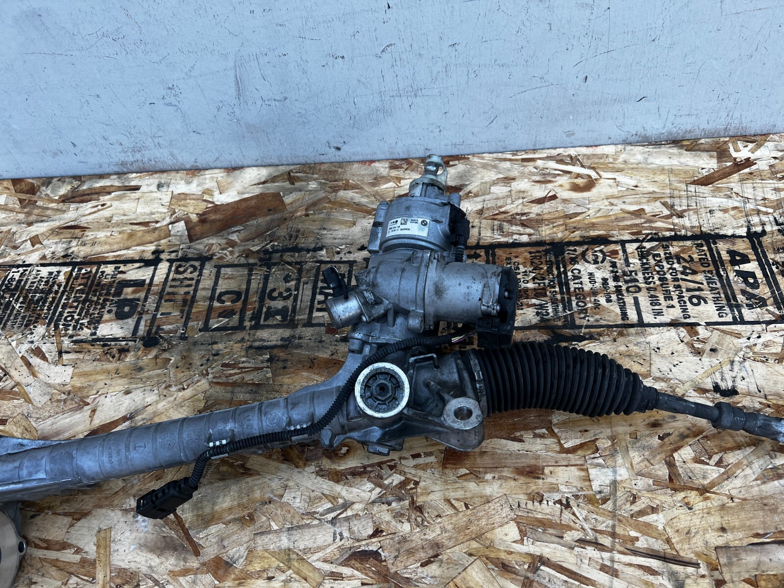 STEERING RACK AND PINION ELECTRIC ACTIVE EPS RWD BMW F10 F06 F07 2012 ...