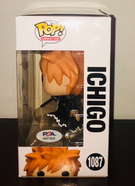 Johnny Yong Bosch Bleach Ichigo Kurosaki Actor Signed Funko Pop PSA ...