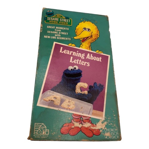 Sesame Street Learning About Letters VHS Tape - No book included | eBay
