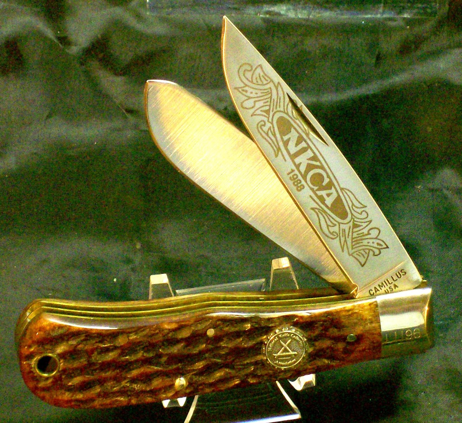 Camillus NKCA Knife SFO Circa-1988 Serial L1196 USA Made W/Packaging ...