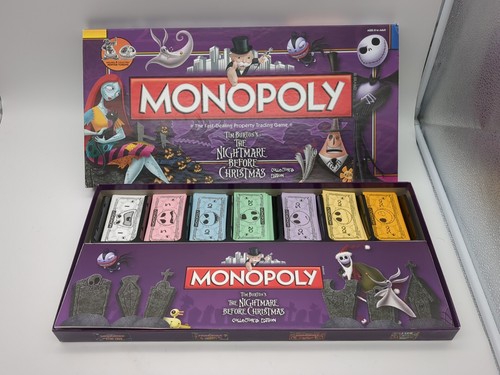 Monopoly: Disney Tim Burton's The Nightmare Before Christmas Edition | eBay