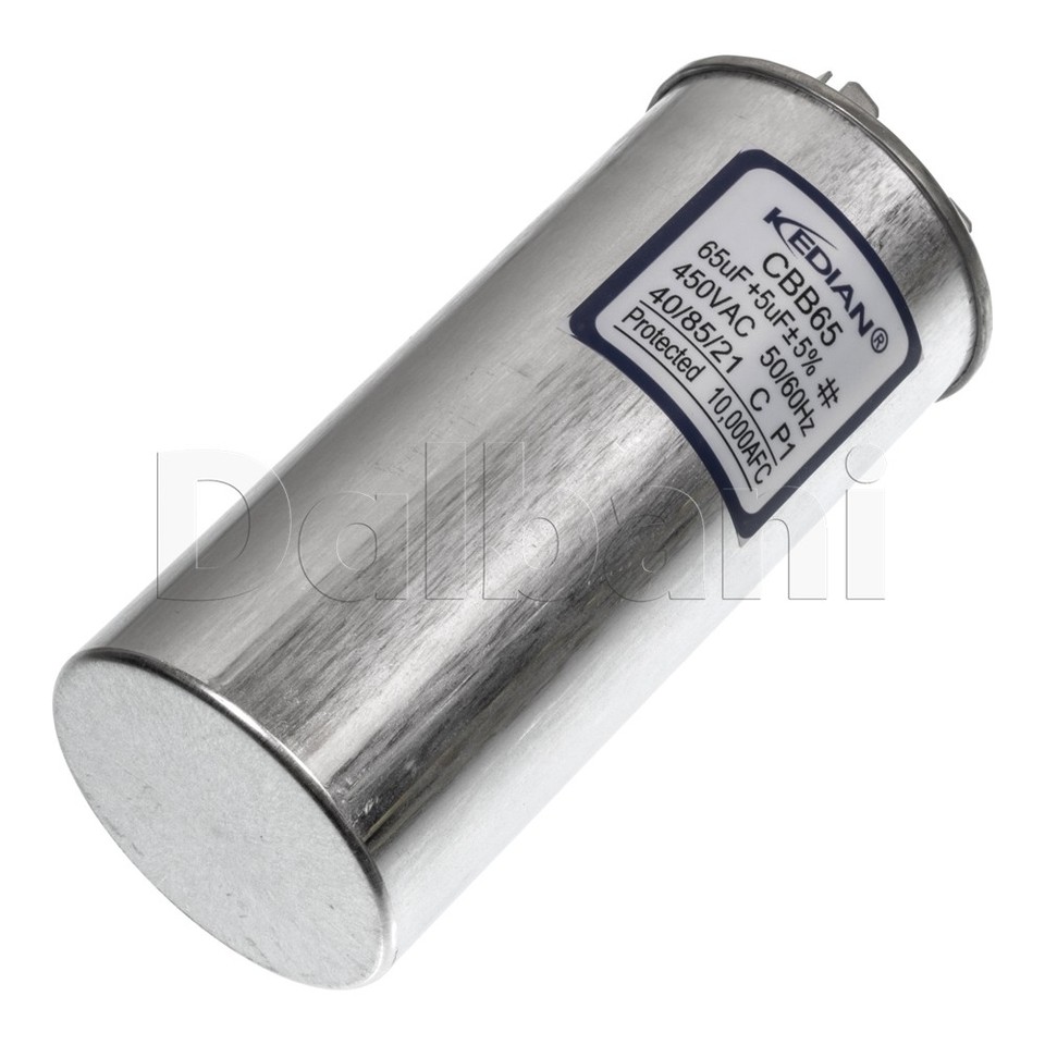 Japanese Spec CBB65 65+5 uf/MFD volts Dual Run Capacitor 40/85/21 ...