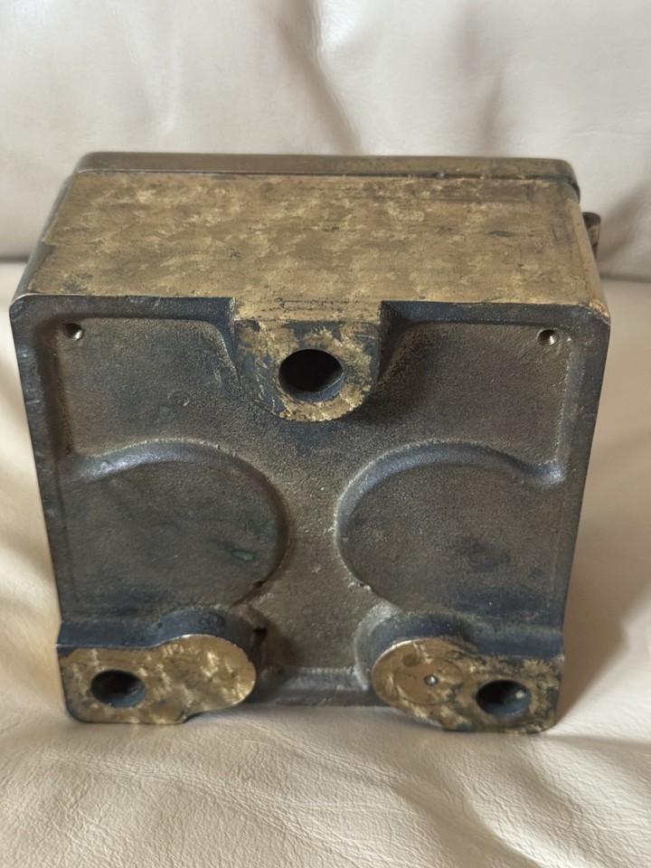 Antique 1877 Sargent & Greenleaf Mechanical Bank Vault Time Lock 2 ...