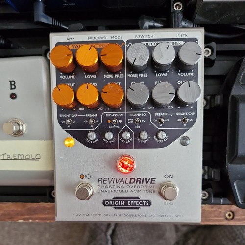 Origin Effects Revival Drive Pedal And Footswitch | eBay UK