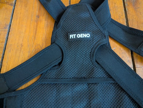 Fit Geno Back Brace Posture Corrector for Women and Men Medium/Large ...