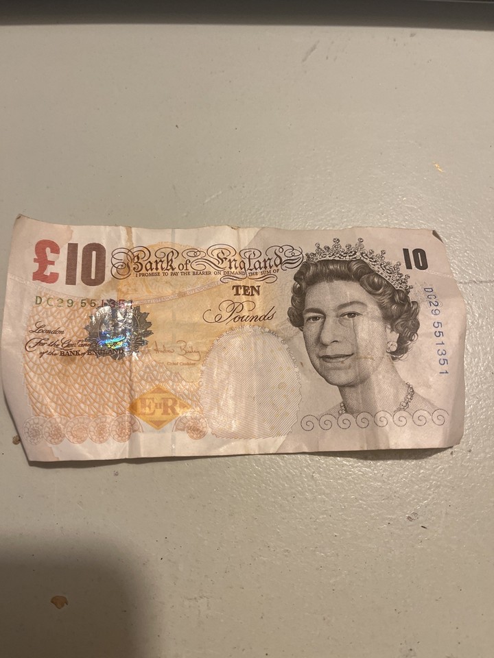 Great Britain / Bank of England 10 Pounds Note / Obsolete / Circulated ...