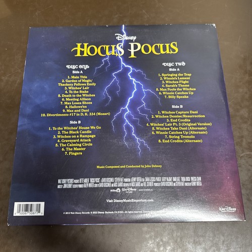 Hocus Pocus: Original Motion Picture Soundtrack (Limited Swirl Vinyl LP ...