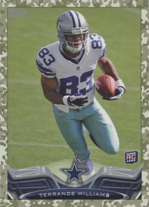 2013 Topps - Terrance Williams #428 Military Border /399 (RC) for sale ...