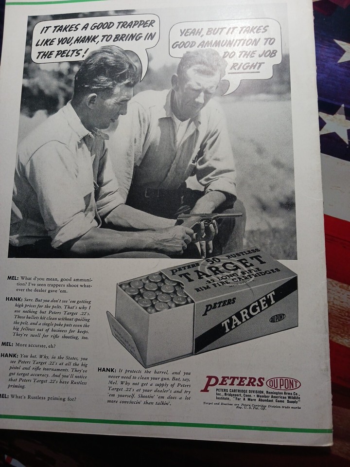 1939 Alaska Sportsman Magazine ~ Vintage Fishing Beaver Hunting ...