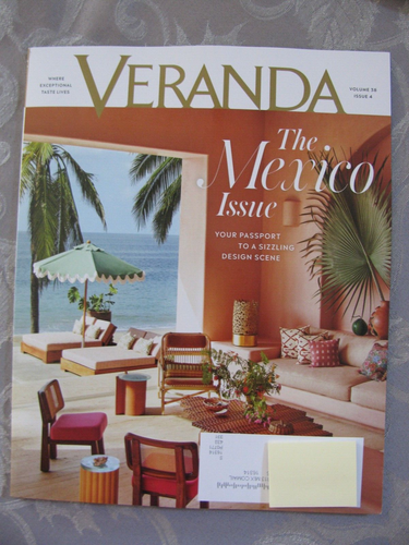 Veranda Magazine July/Aug 2024 The Mexico Issue Vol 38 Issue 4 NEW | eBay
