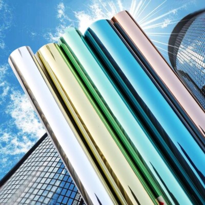 One Way Privacy Window Film Sun Blocking Anti UV Reflective Static ...