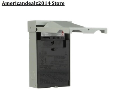 Eaton 60 Amp Single Phase (124V/240V) Non-fusible Outdoor AC Disconnect ...