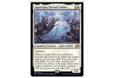 Agrus Kos Eternal Soldier + 10 Random Rares MTG Magic the Gathering ...