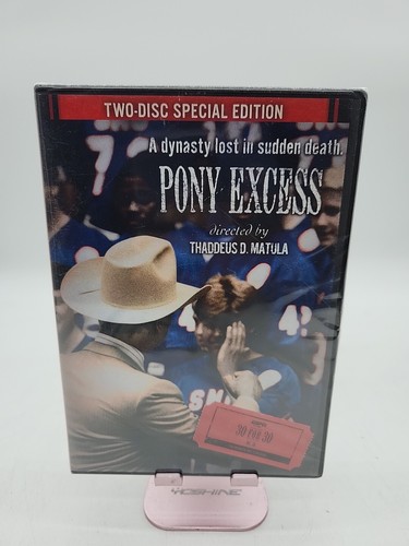 DVD ESPN Films 30 for 30: Pony Excess (2010) NEW 825452506876| eBay