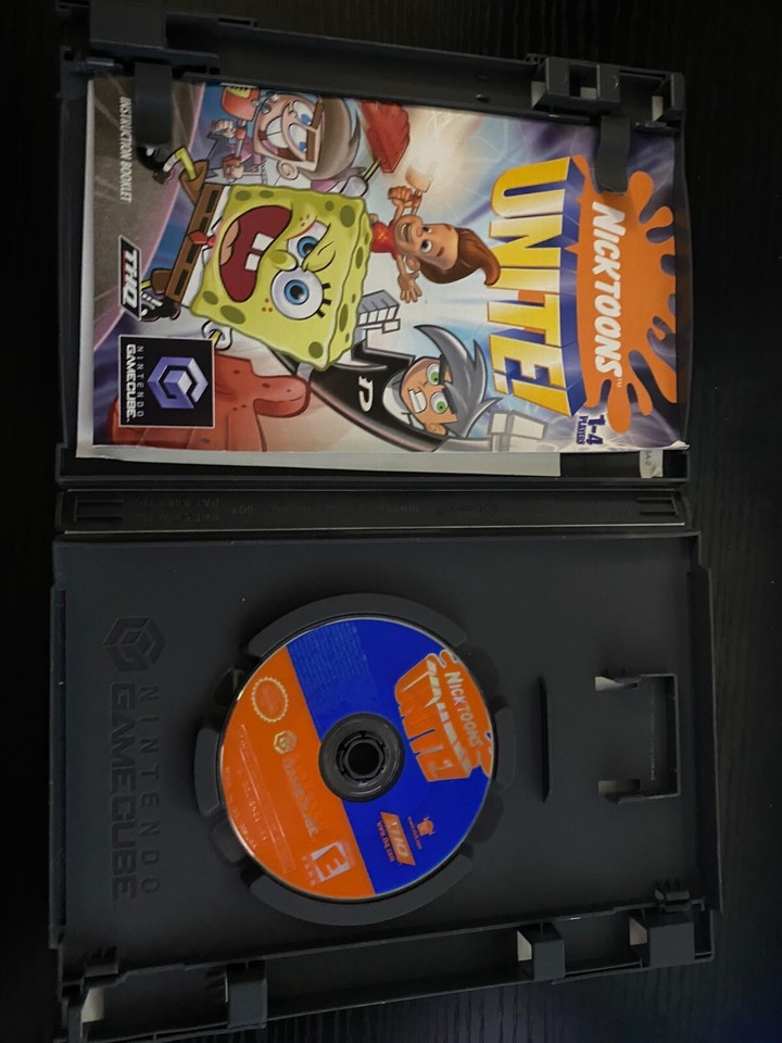 Nicktoons Unite! (Nintendo GameCube, 2005) Complete with Manual ...