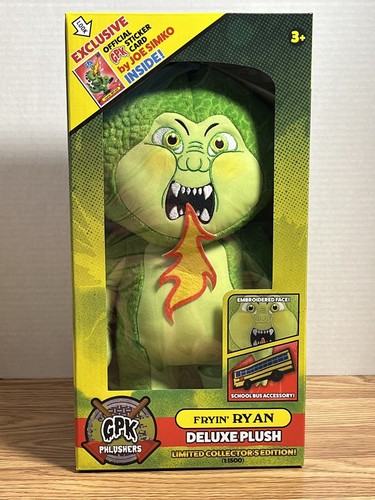 Fryin' Ryan Garbage Pail Kids 12” Plush Limited Collector Edition Joe ...
