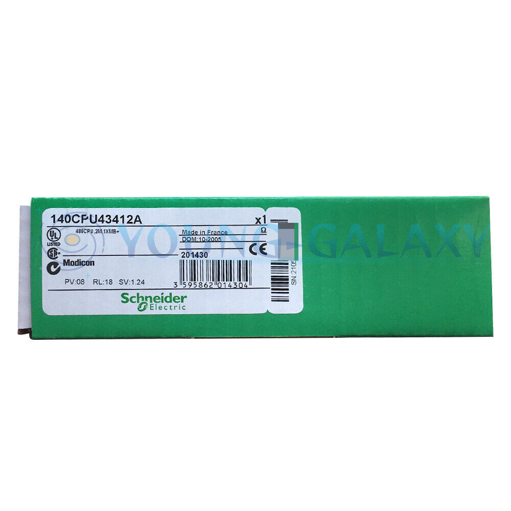 Schneider Electric 140CPU43412A Picture Concept processor 80486 Modicon Quantum - 1 Modbus plus ...