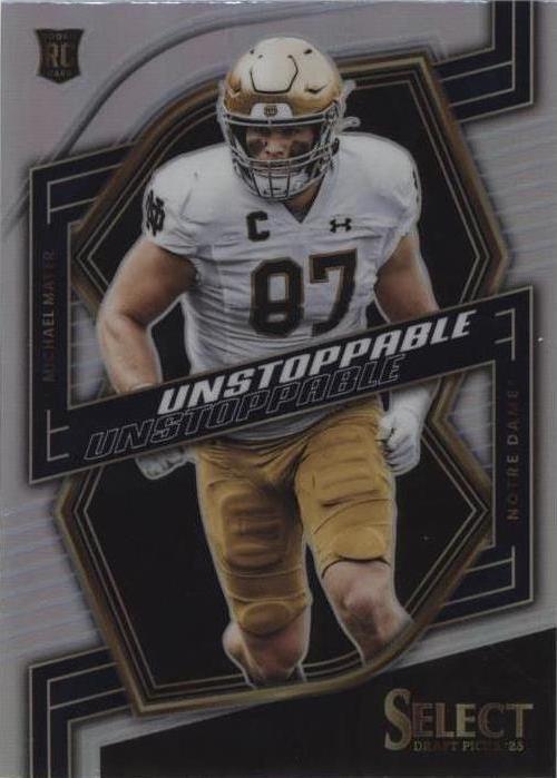 2023 Panini Select Draft Picks - Unstoppable Michael Mayer #UN-10 ...