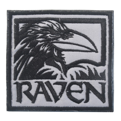 RAVEN 3D USA TACTICAL BADGE U.S. ARMY EMBROIDERED PATCHES HOOK PATCH ...