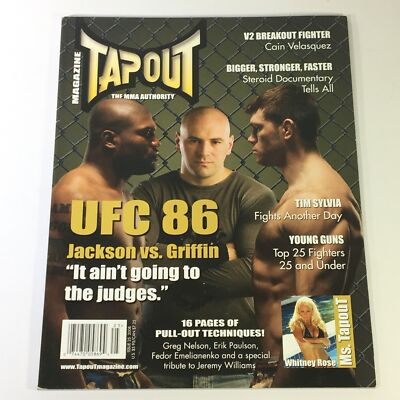 Tapout MMA Magazine #25 2008 - Forrest Griffin vs Quinton Jackson ...