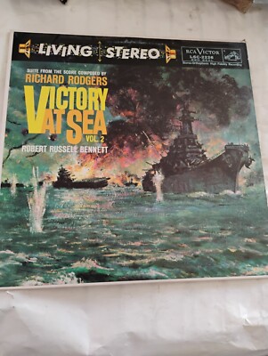 Victory At Sea Volume 2, Richard Rodgers Vinyl Record Excellent Shape ...