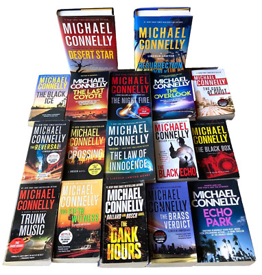 Lot of 17 Michael Connelly -Harry Bosch Novels Paperback/Hardcover ...