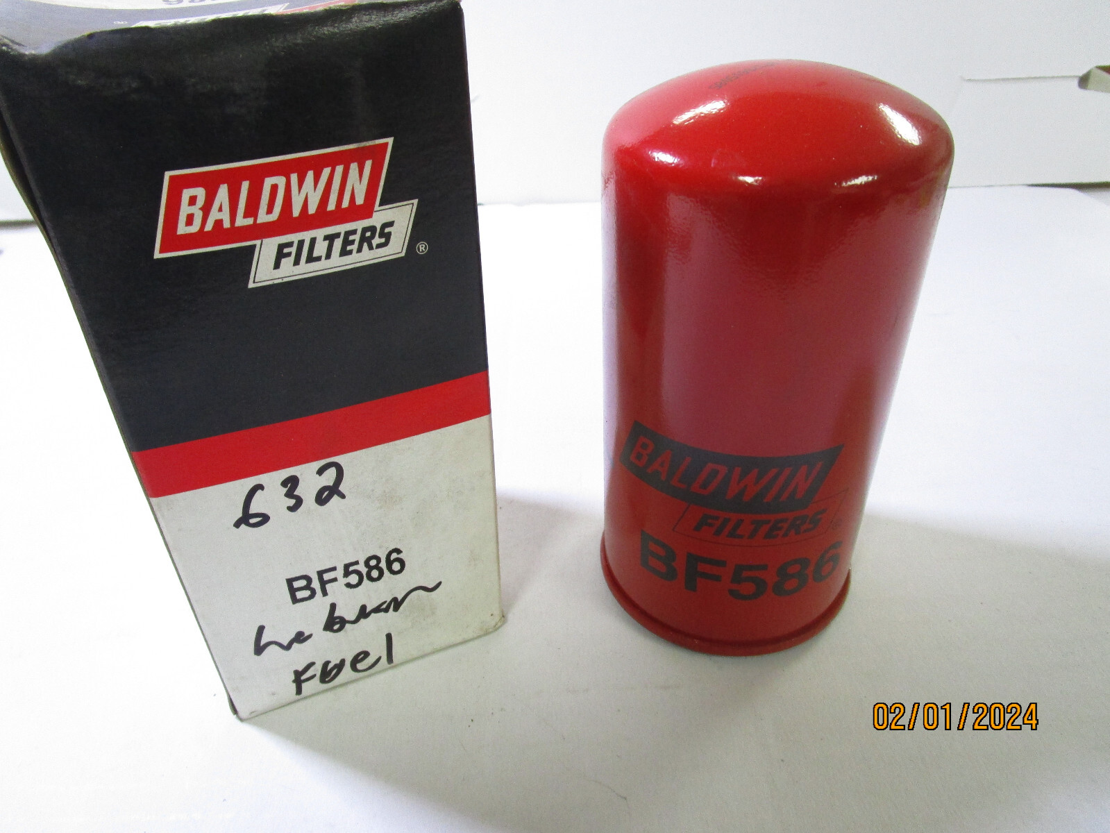 Fuel Filter-Eng Code: BF6L913, Deutz Baldwin Filters BF586 | eBay