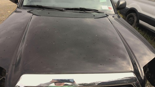 06 TOYOTA 4RUNNER Hood W/o Scoopblack Code= 202 Few Paint Chips W Rust ...
