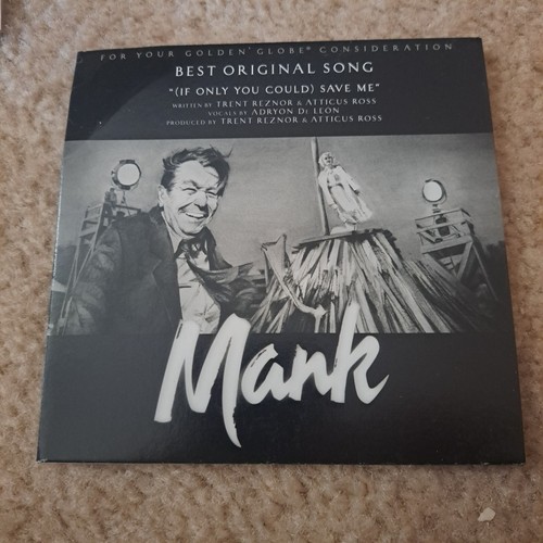 Mank For Your Golden Globe Consideration NIN Trent Reznor CD Atticus ...