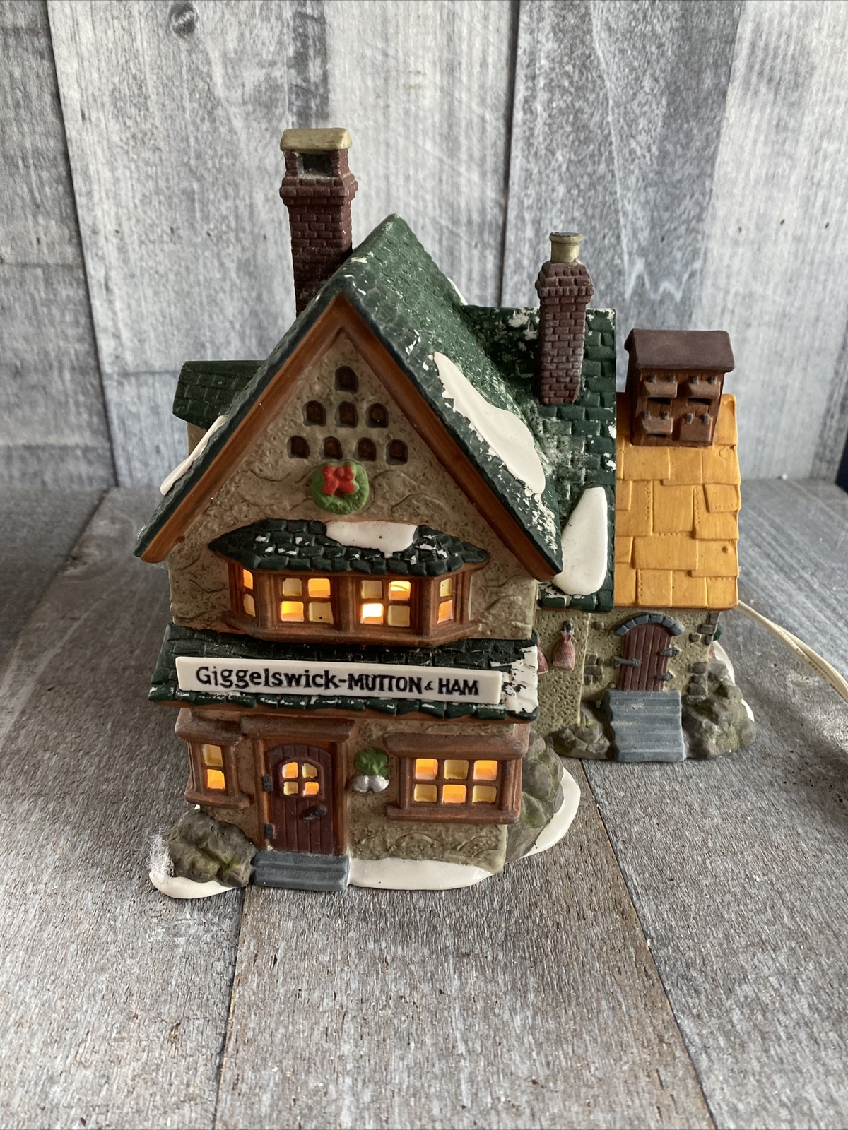 Dept 56 Dickens’ Village GIGGLESWICK MUTTON & HAM 1994 | eBay