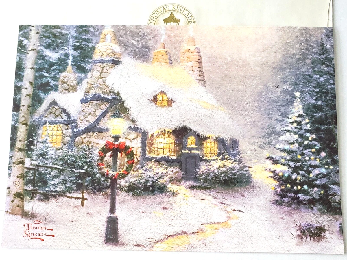 Thomas Kinkade Winter Cottage
