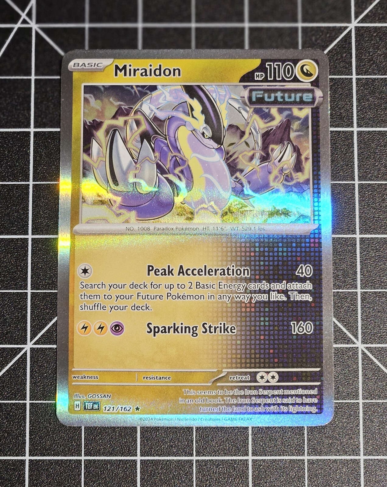 Pokemon TCG - Miraidon - 121/162 Temporal Forces - Holo Rare | eBay