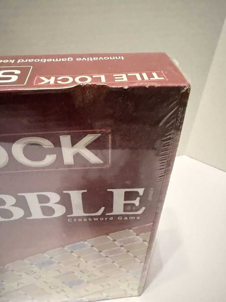 Scrabble Deluxe Edition Tile Lock Board Game Winning Moves | eBay