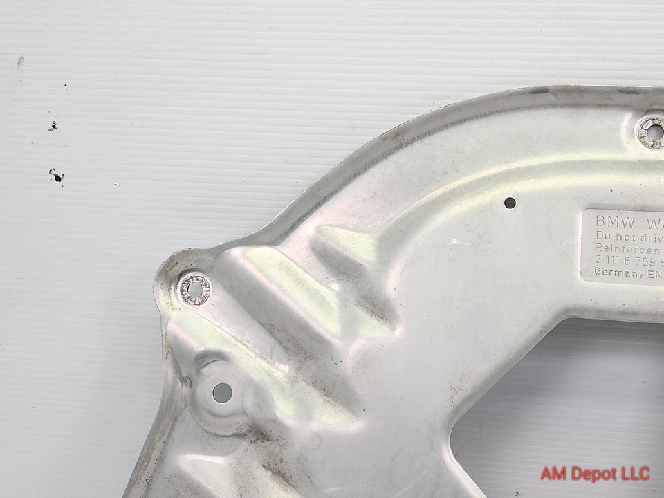 2008 BMW 535i 540i 550i 528i E60 RWD Belly Pan Reinforcement Plate ...
