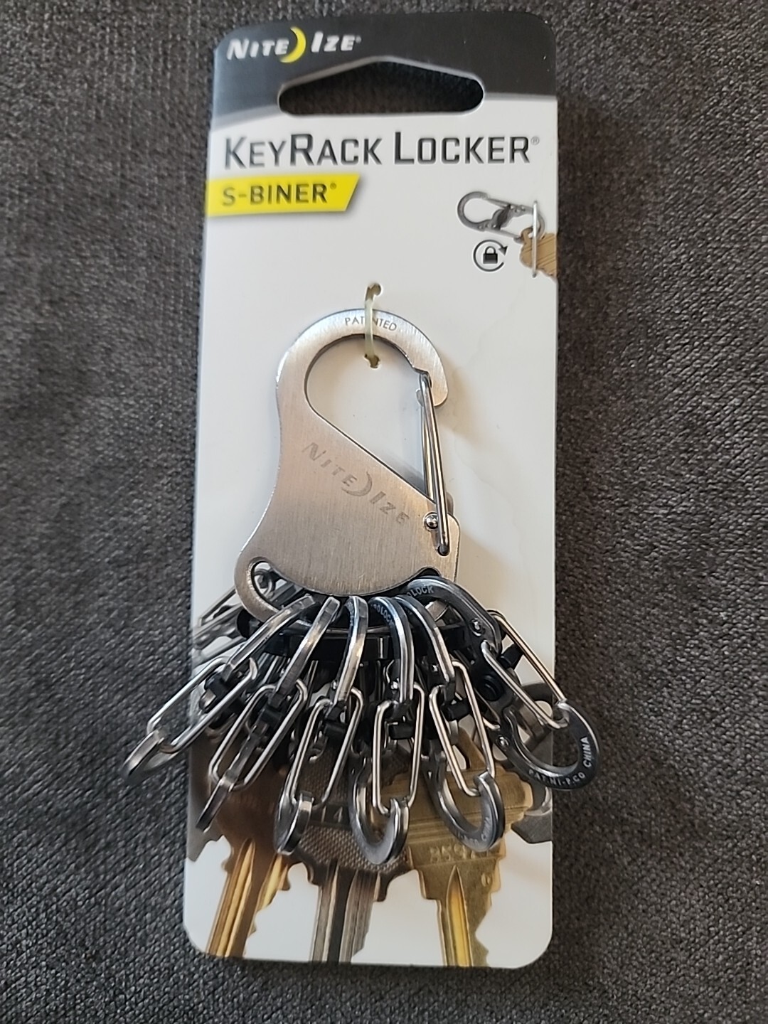 "Nite Ize Key Rack Locker, Stainless, 1-Pack" for sale online | eBay