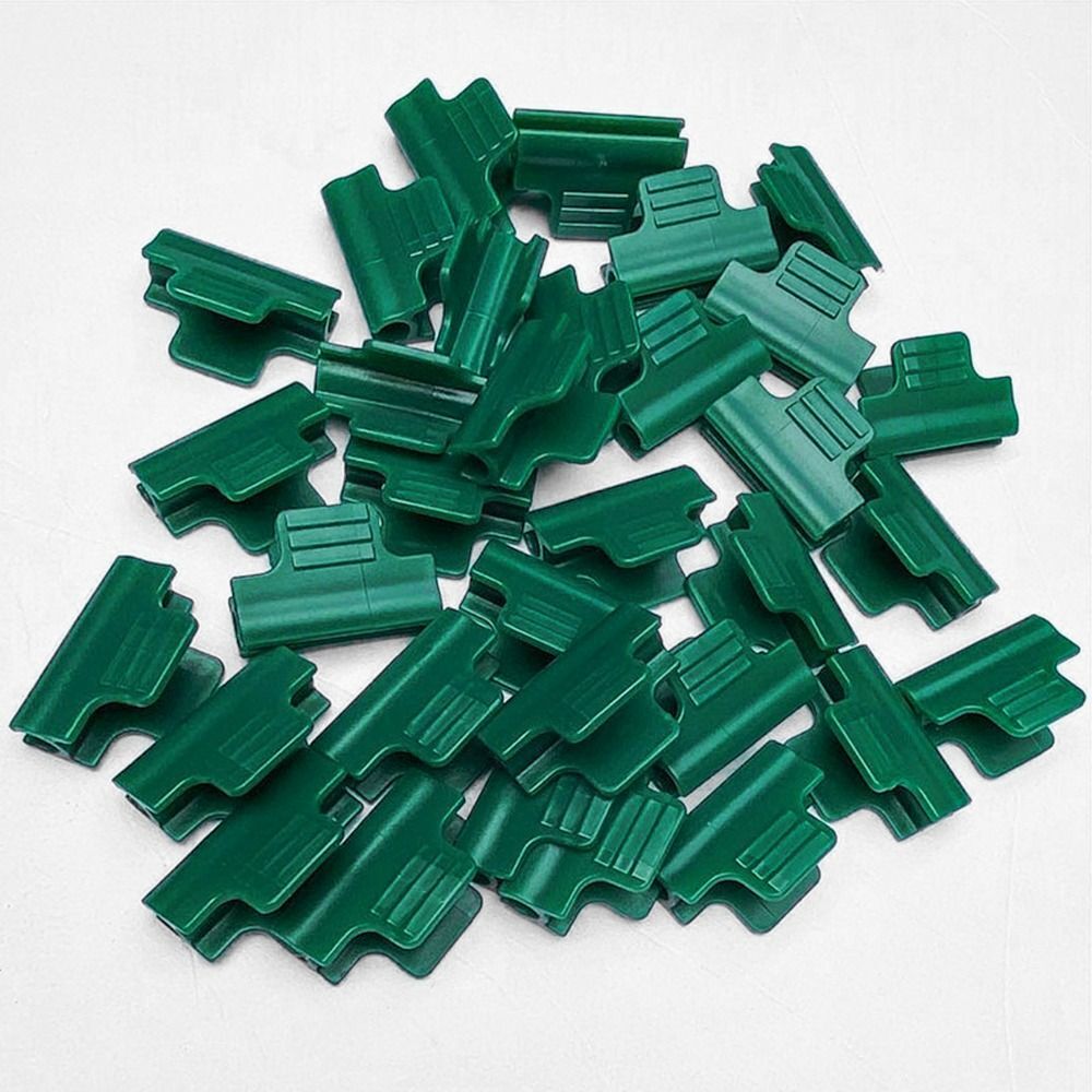 Green Garden Tools Plastic Clips Sunshade Net Clip Fence Shading ...