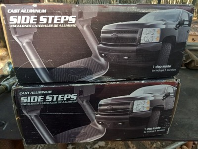 NEW In The Box Pilot Brand, Black Aluminum Bully Side Steps | eBay