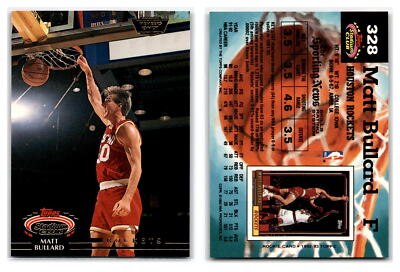 1992-93 Stadium Club Members Only #328 Matt Bullard - Houston Rockets ...