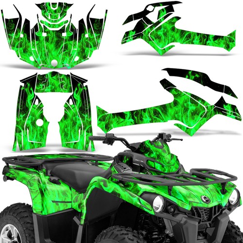 ATV Graphics kit Sticker Decal for Can-Am Outlander 450/570 L 14-23 Ice ...