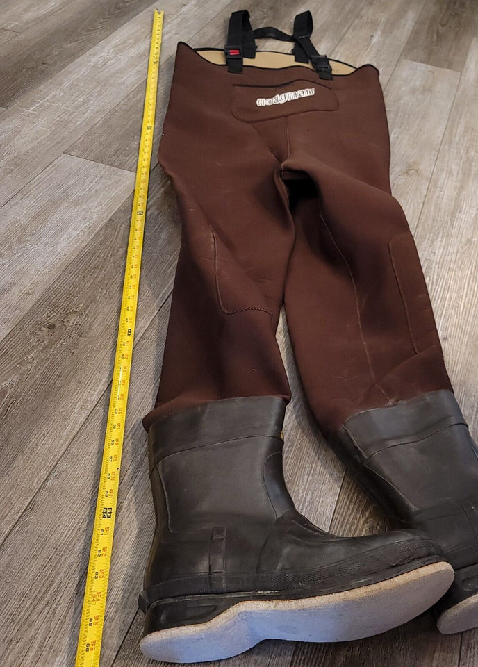 Hodgman Neoprene Thinsulate Felt Bottom Bootfoot Chest Wader Men's Size ...