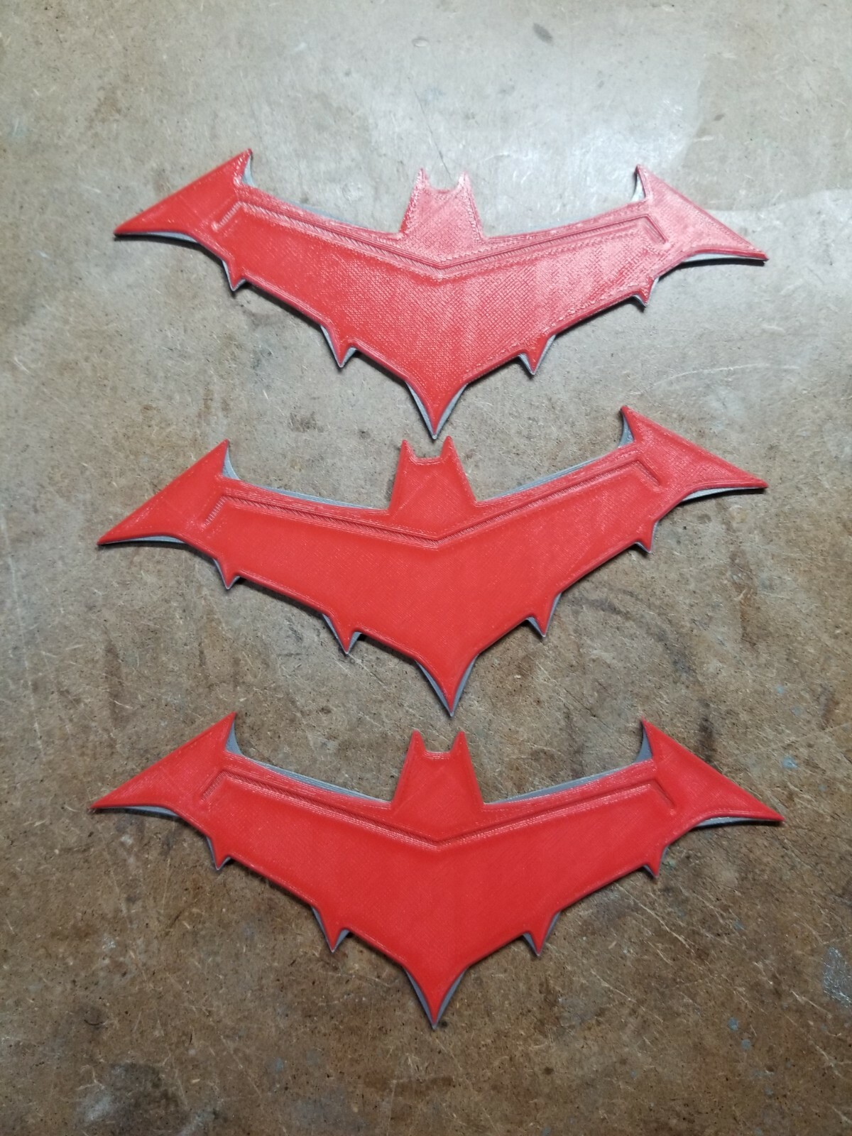 Red Hood Batarang Batman (3d printed) | eBay
